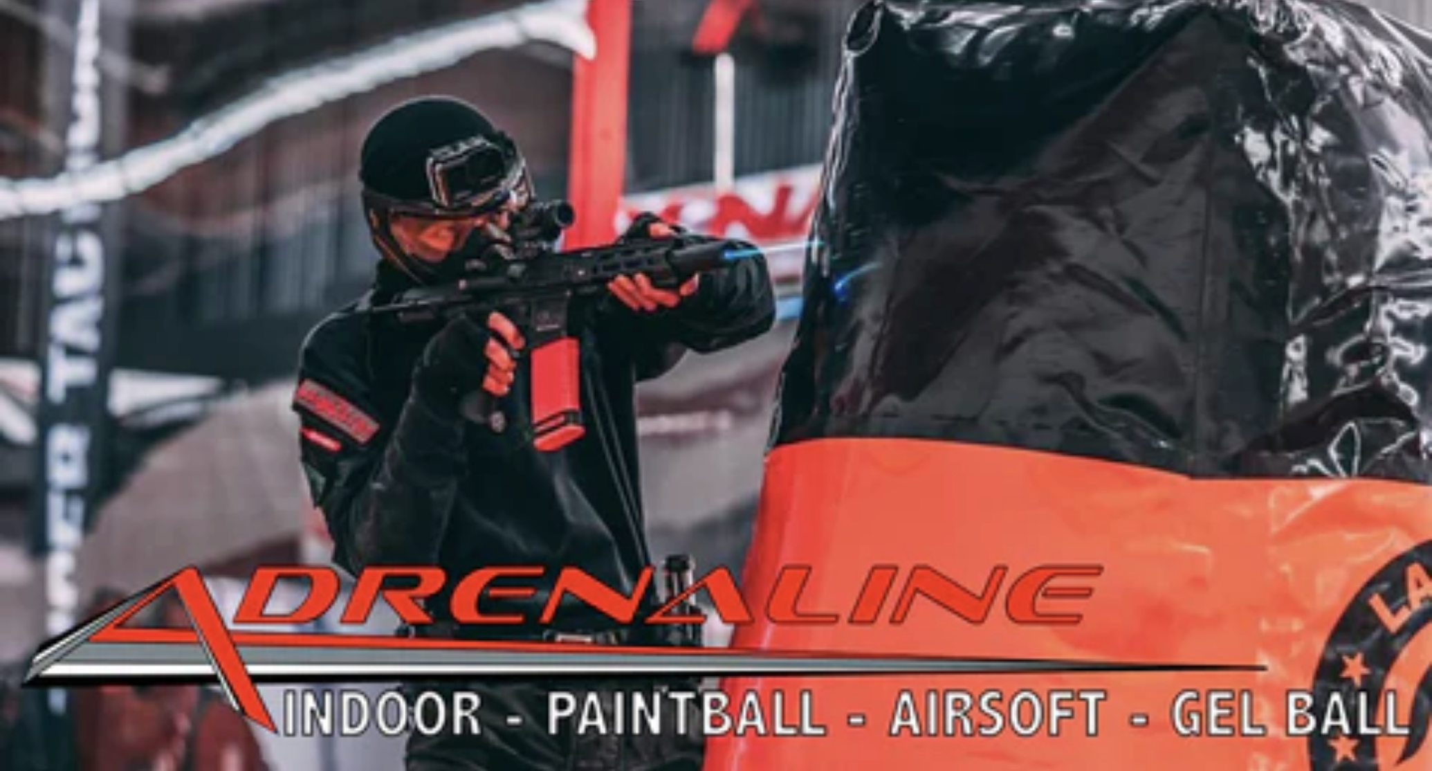 Adrenaline Paintball & Airsoft Store, and Indoor Field
